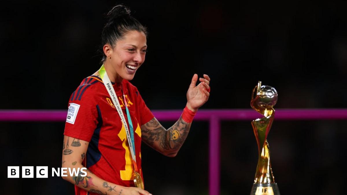 Spain's Hermoso says image tarnished by Rubiales World Cup kiss - BBC News