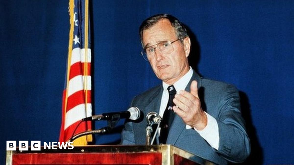 George HW Bush: The making of a president - BBC News