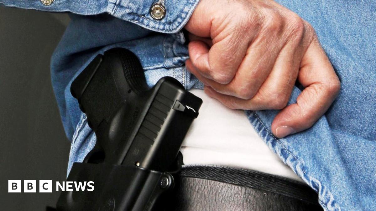 New Texas gun control law allows concealed guns on campus - BBC News