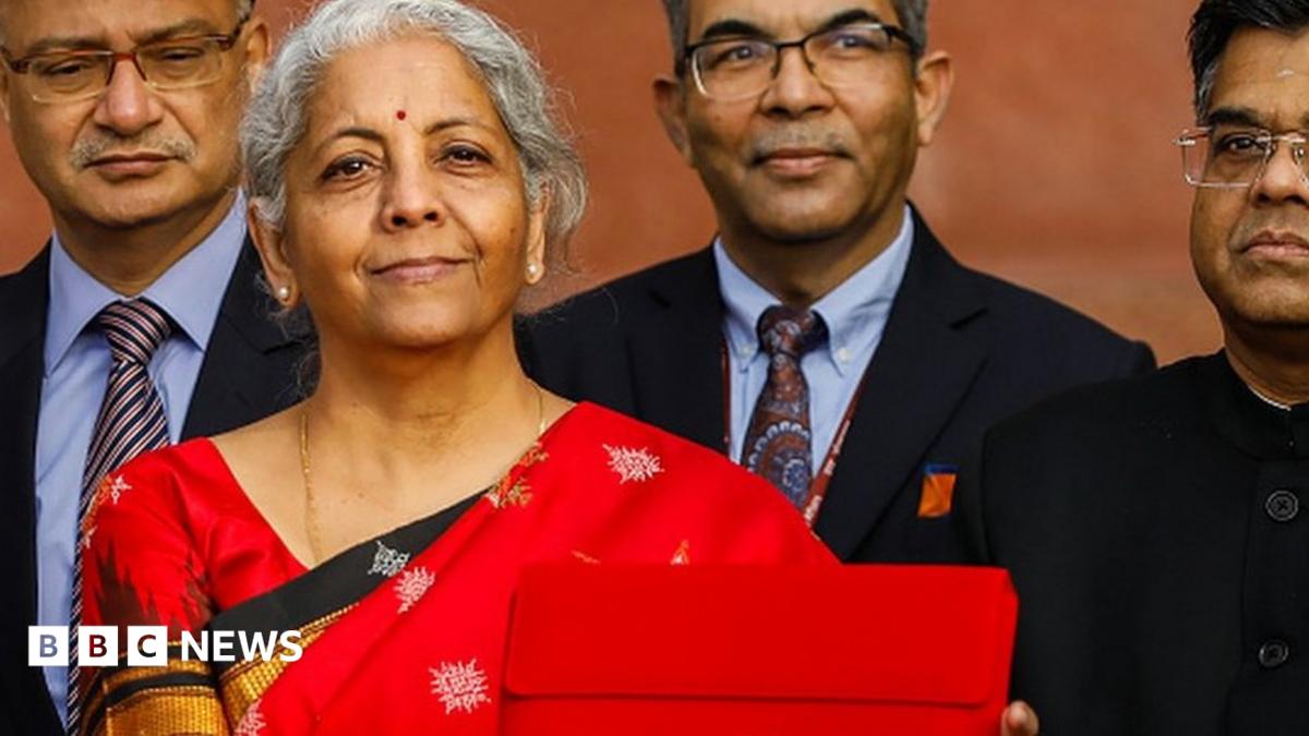 India budget focuses on tax relief and spending boost - BBC News