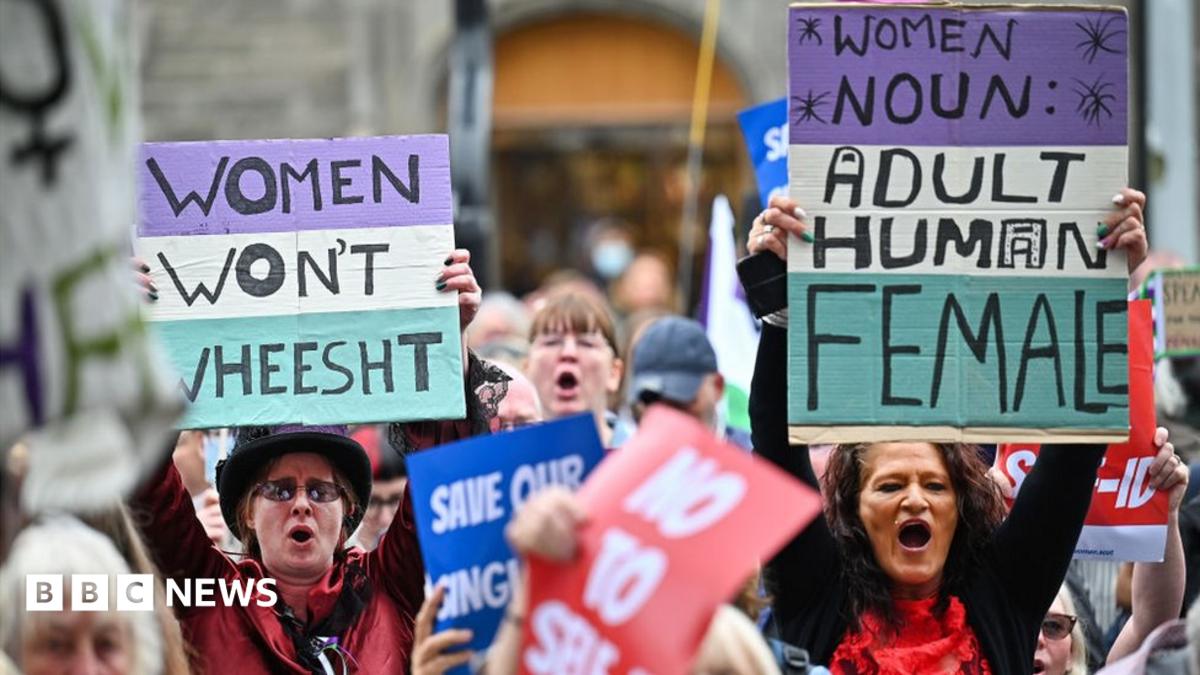 Appeal over Court of Session ruling on definition of 'woman' - BBC News