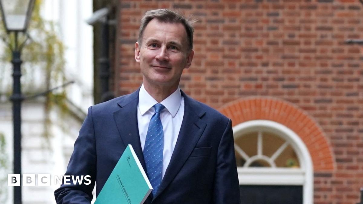 Autumn Statement: Jeremy Hunt cuts National Insurance but tax burden ...
