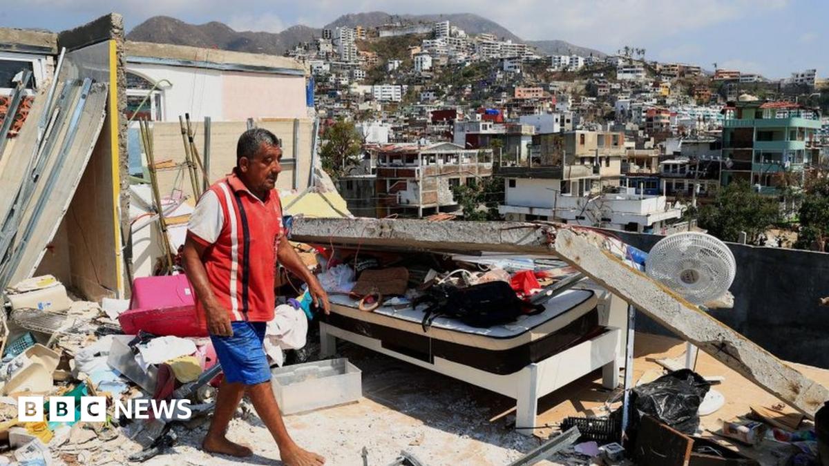 Mexico storm: Dozens still missing after Hurricane Otis hit - BBC News