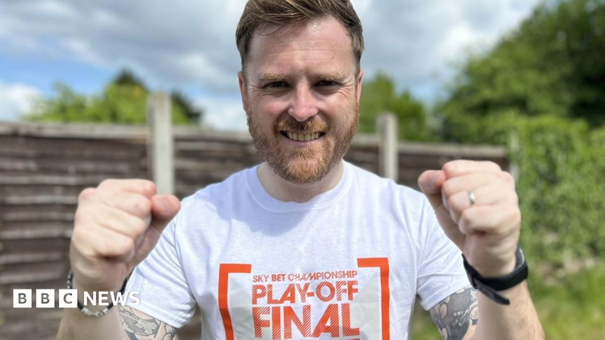 Luton fans say 'we've all been through the ups and downs' - BBC News