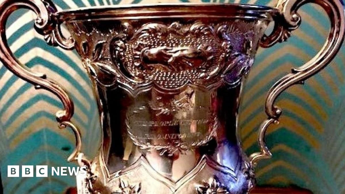 George Dewhurst: Campaigner's cup returned to Blackburn - BBC News