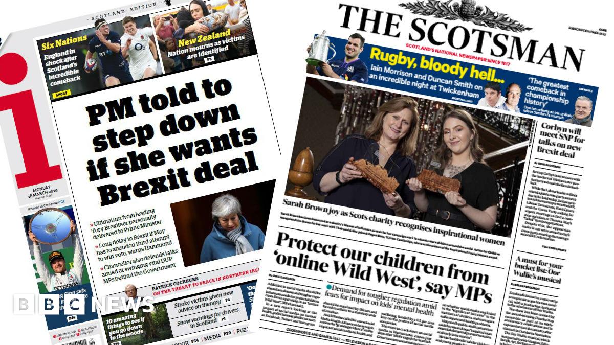 Scotland's papers: Social media addiction should be 'disease' - BBC News