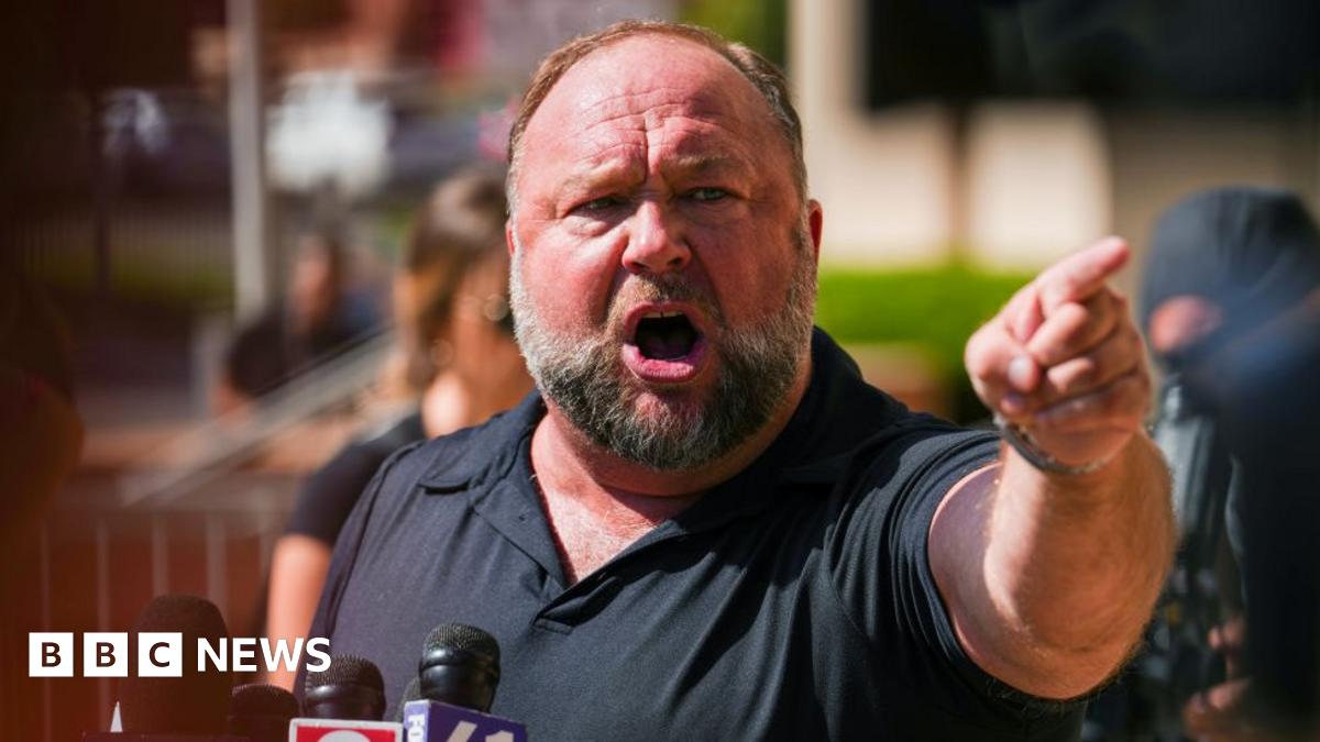 Alex Jones: 'Moment of reckoning' for Infowars conspiracist - BBC News