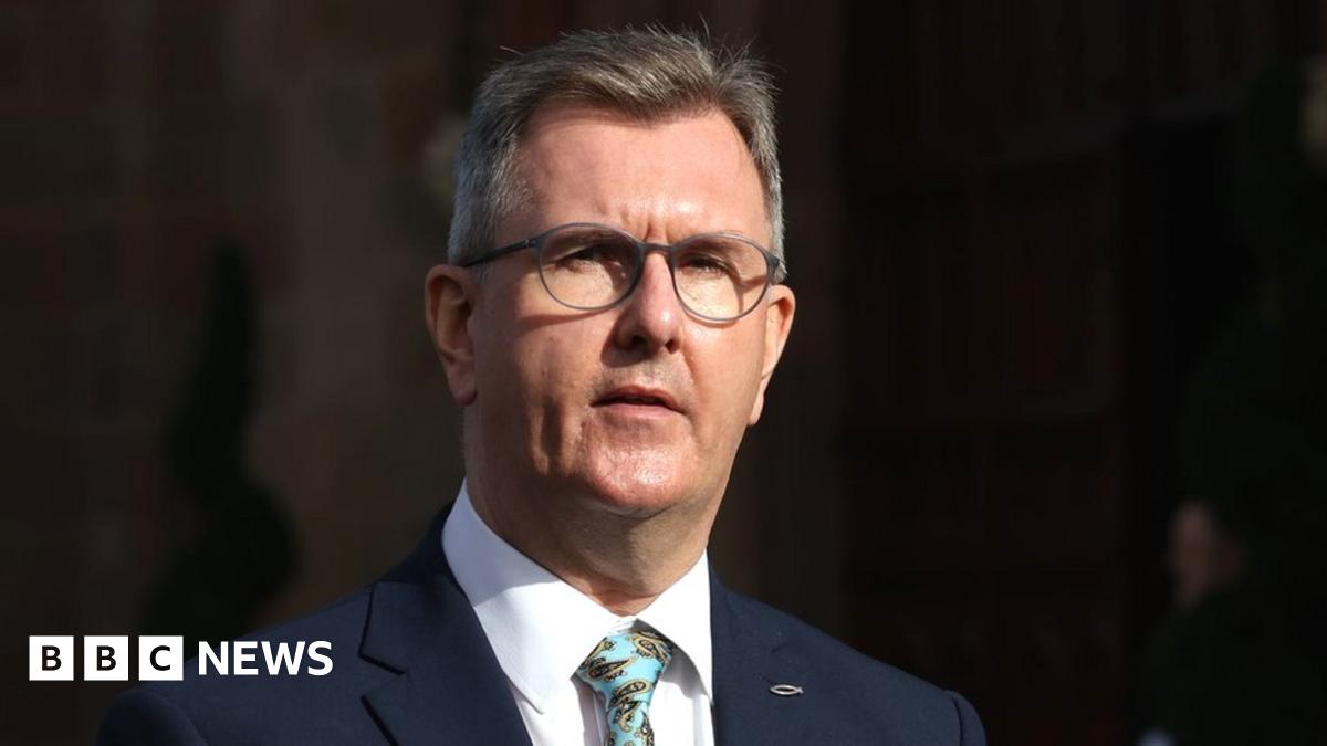 Brexit: DUP leader calls on PM to 'get to grips' with NI Protocol - BBC ...