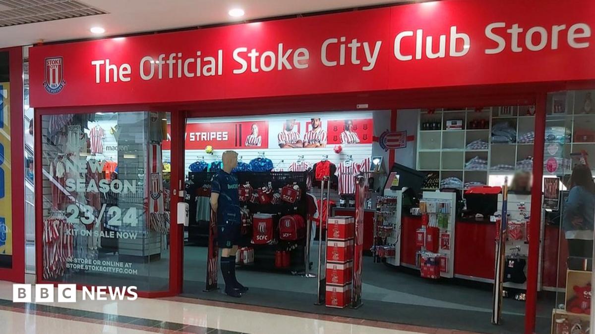 Stoke City FC's Potteries Centre store to close next year - BBC News