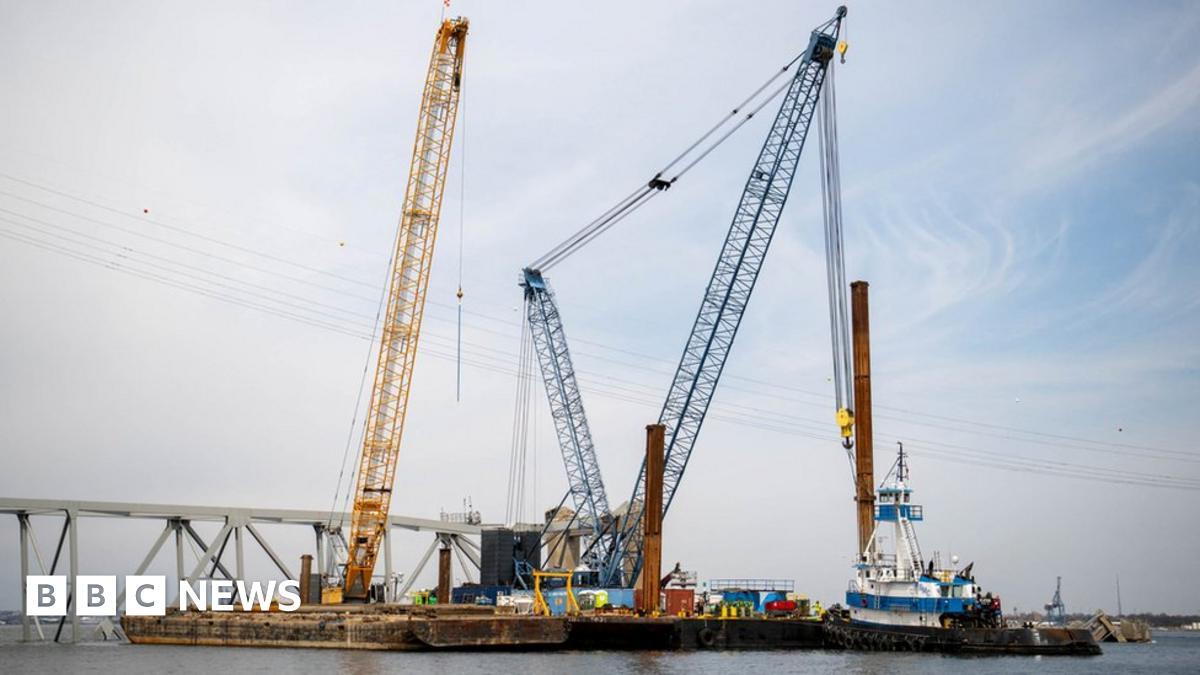 Baltimore bridge: Alternative route to open for shipping - BBC News