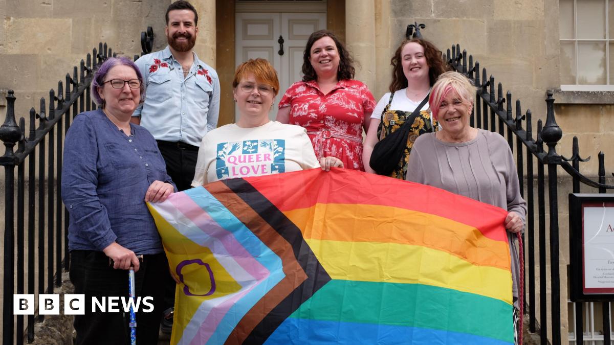 Bath to host first official Pride march - BBC News