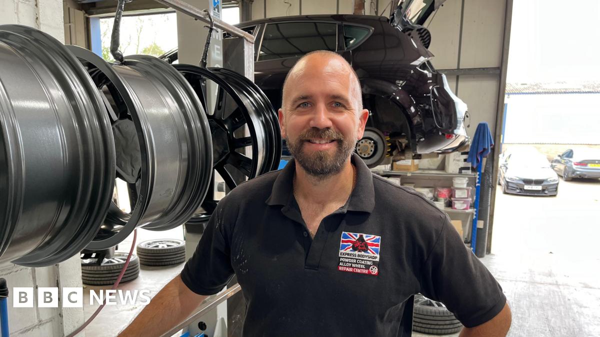 Pothole damage sees business increase for Cambridgeshire garage - BBC News