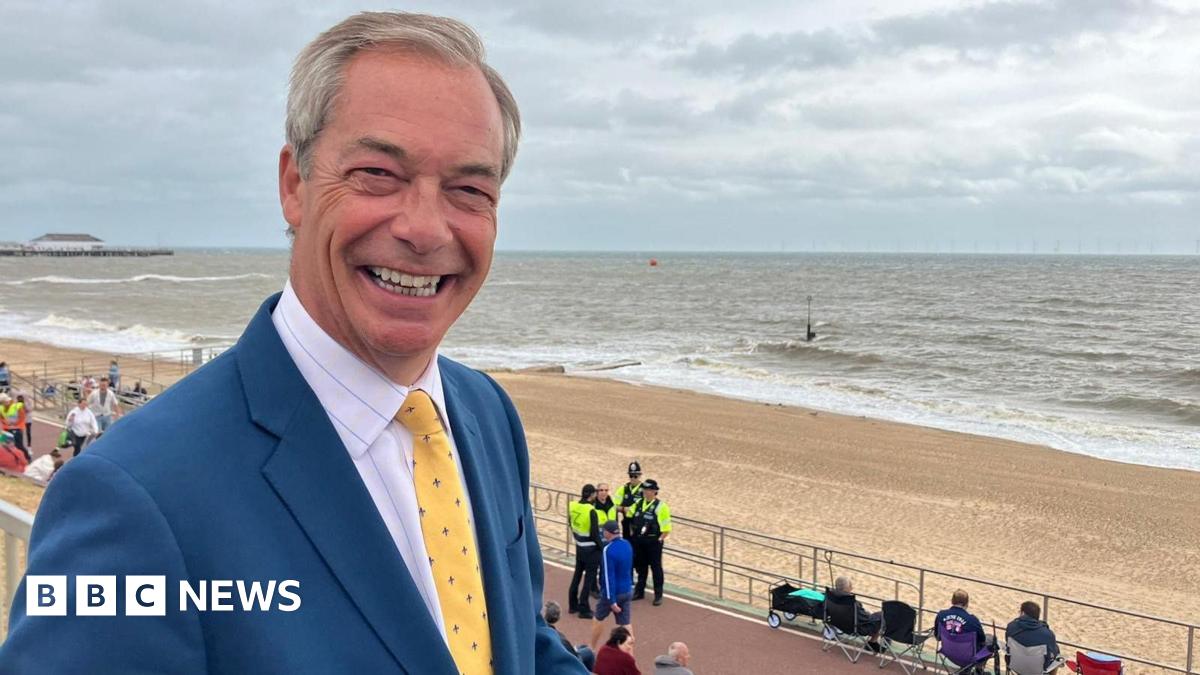 Nigel Farage says 'I am taking my job as a Clacton MP seriously' - BBC News