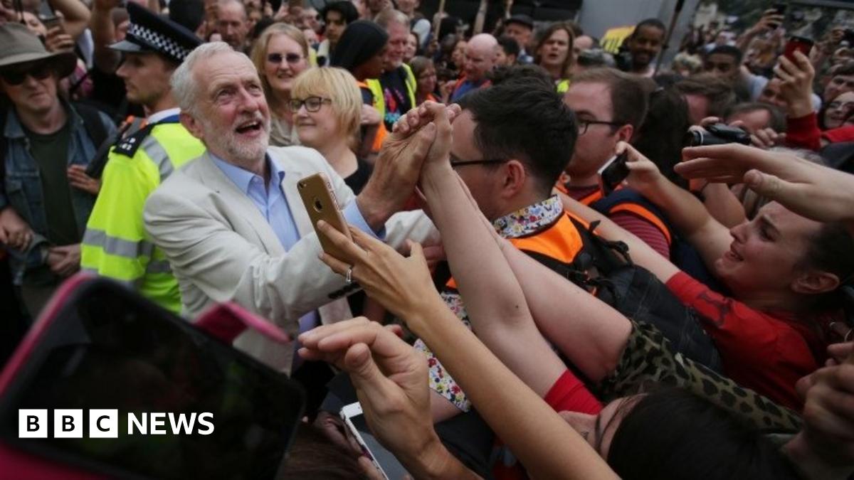 Thousands march on Parliament in anti-government protest - BBC News
