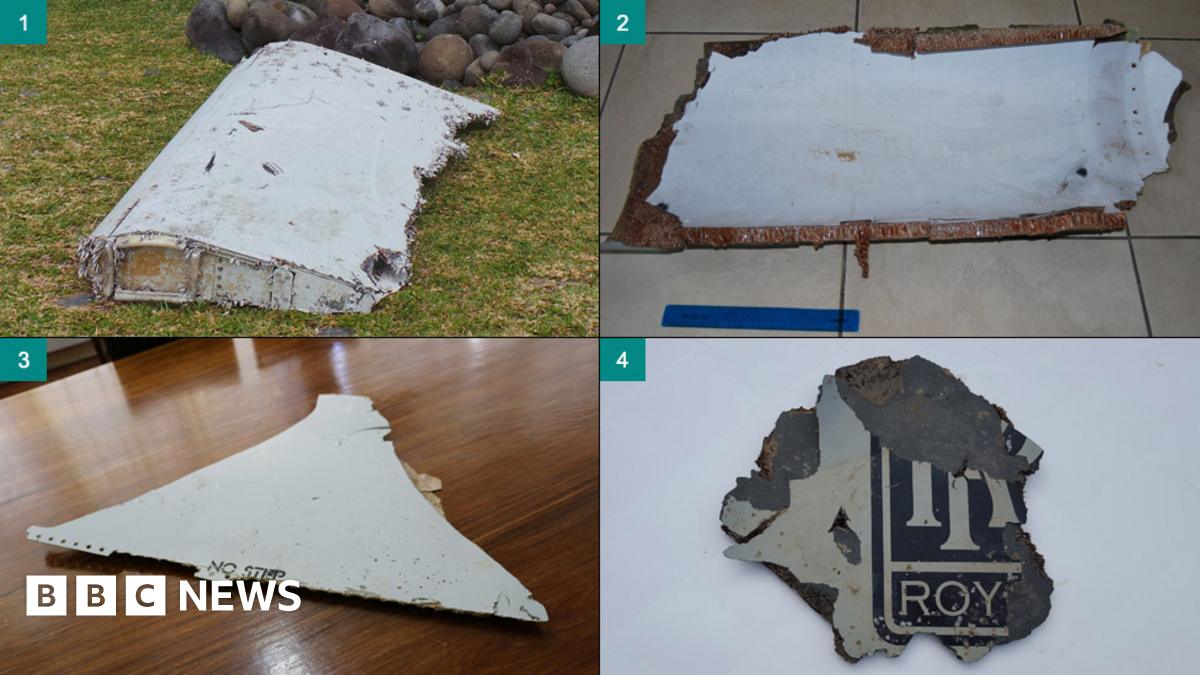 MH370: The key pieces of debris found by the public - BBC News