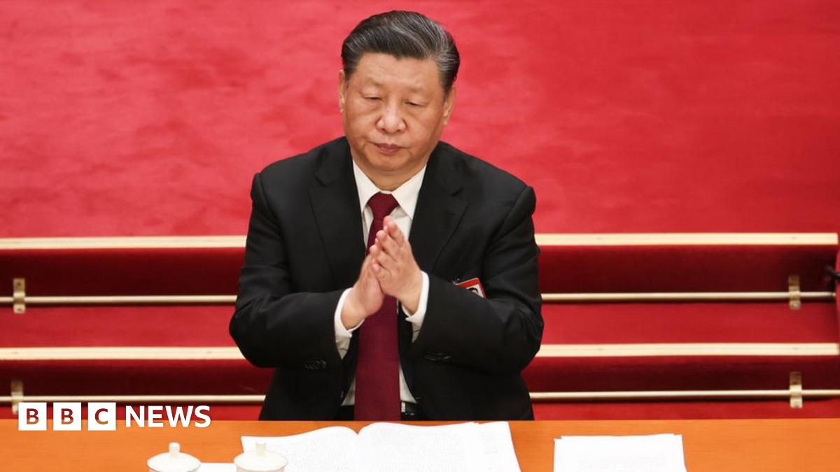 Xi Jinping begins historic third term as China's president - BBC News