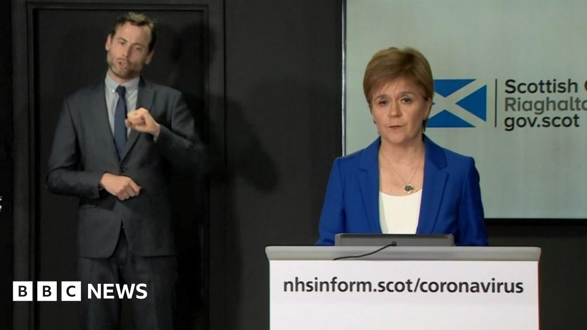 Coronavirus in Scotland - Another three weeks of lockdown - BBC News