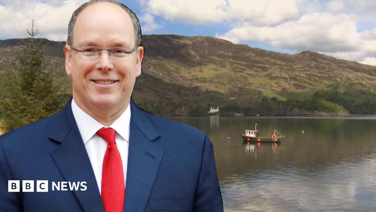 How Monaco's Prince Albert is helping Scotland's marine life - BBC News