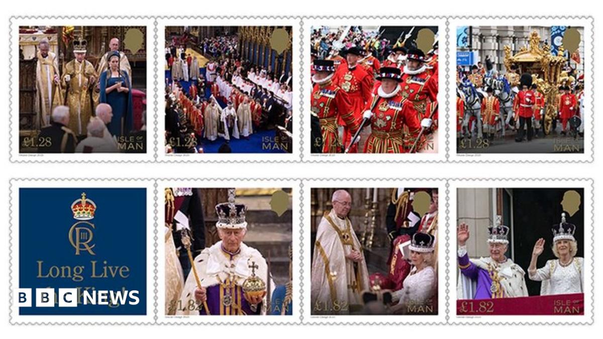 King Charles III's coronation celebrated on new stamp collection - BBC News