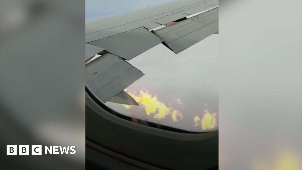 Jet flames sparked by engine failure and fuel leak - investigators ...