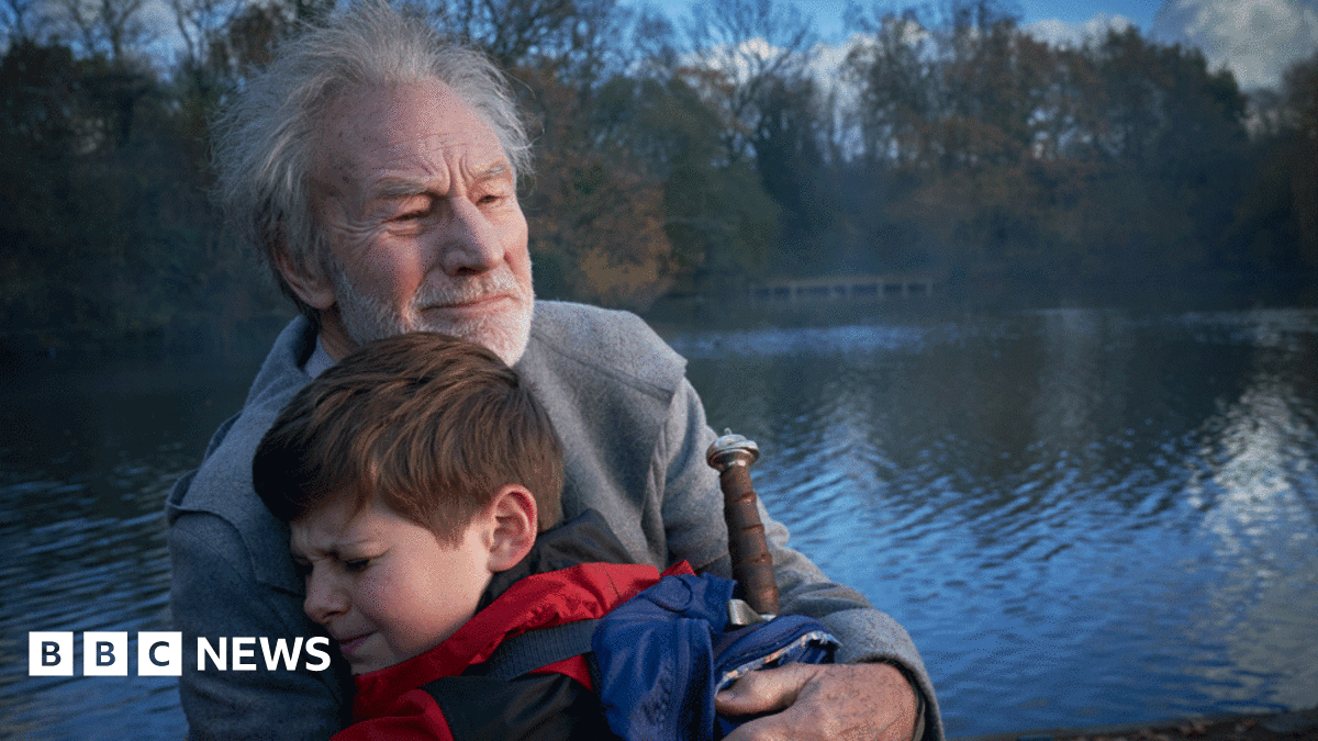 A tale of two Merlins: Sir Patrick's wizard transformation - BBC News