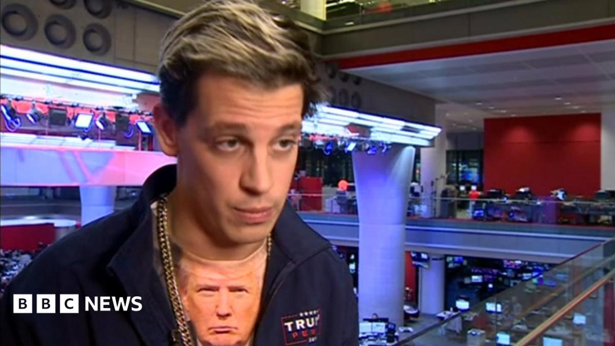 Milo Yiannopoulos invited to talk in Canterbury at his old school - BBC ...