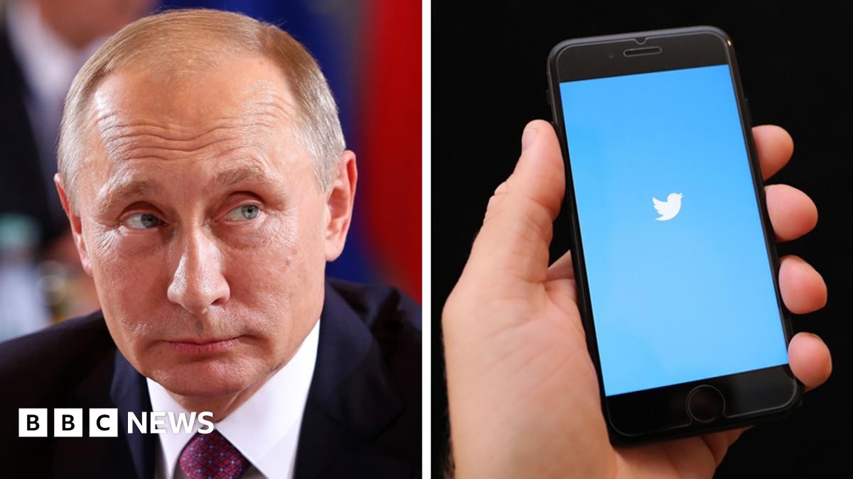 Twitter suspends account impersonating Russian president Putin - BBC News