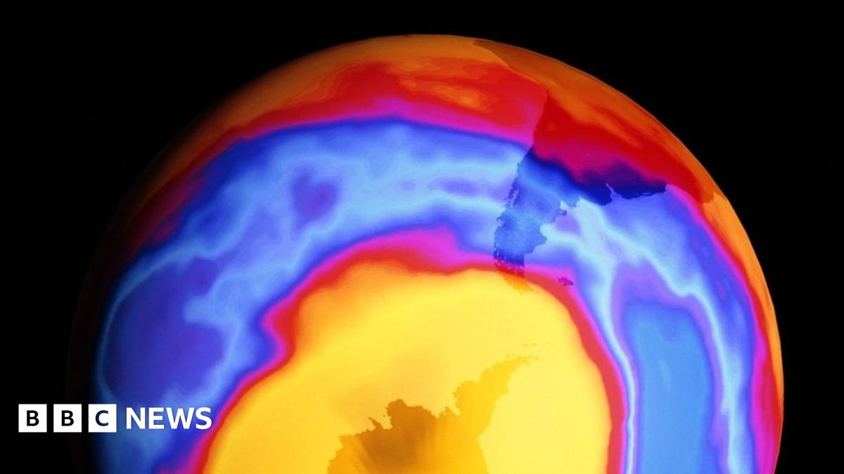 Ozone layer 'rescued' from CFC damage - BBC News