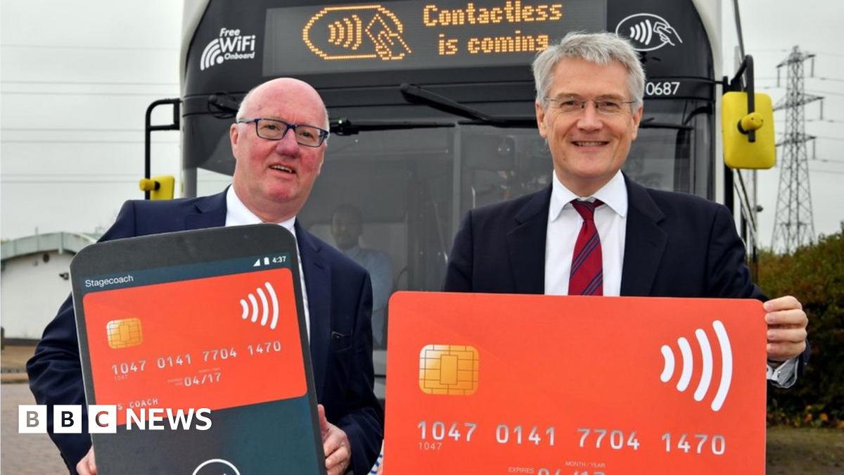 Stagecoach unveils contactless bus travel plans - BBC News