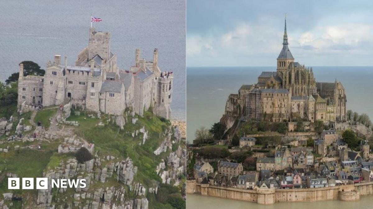 French landmark mistaken for Cornish attraction in magazine - BBC News