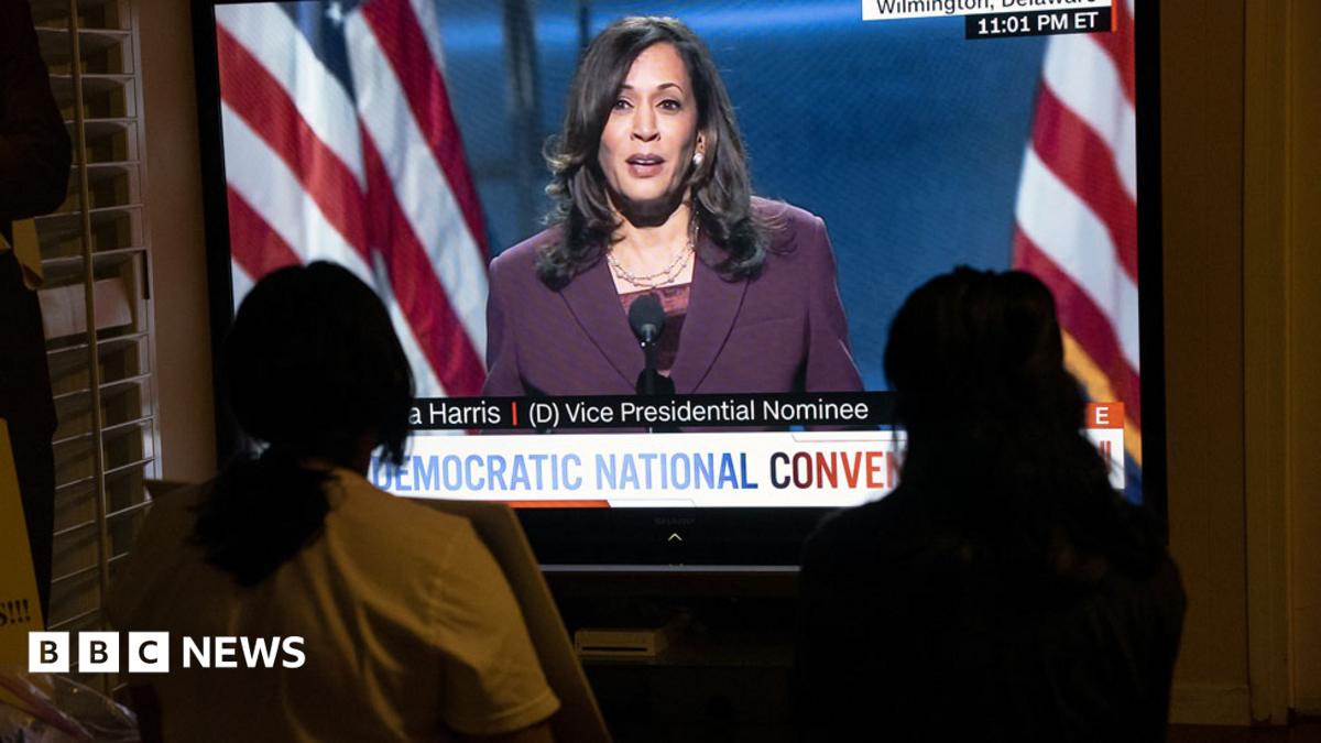 Kamala Harris speech: What was the verdict on how she did? - BBC News