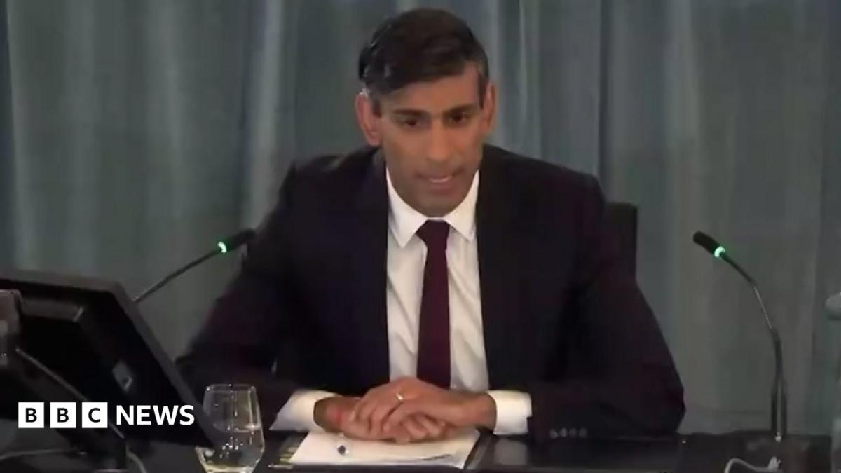 Infected Blood Inquiry Rishi Sunak Admits hurt Continues For Victims Infected Blood Inquiry Rishi Sunak Admits hurt Continues For Victims