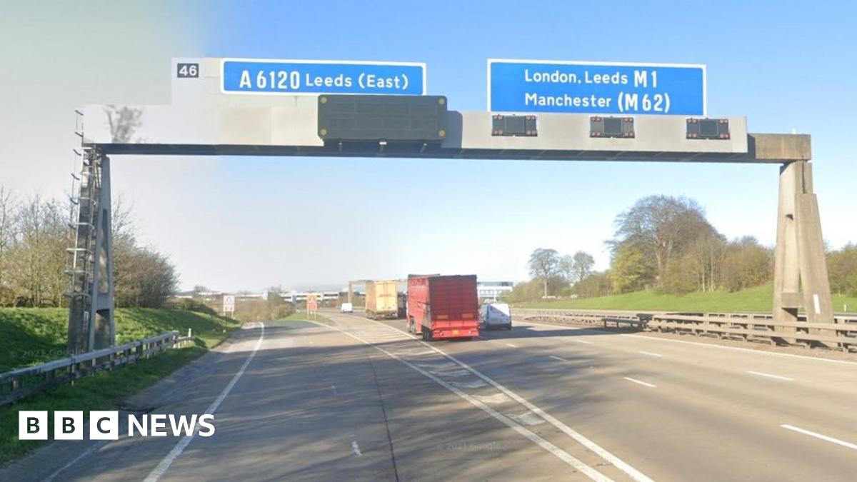 Leeds: Drivers warned of overnight M1 motorway closures - BBC News