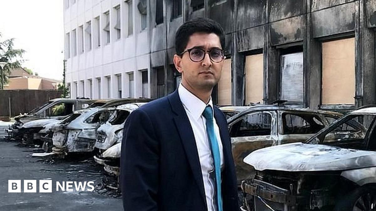 France riots: Within days we were in hell, says mayor - BBC News