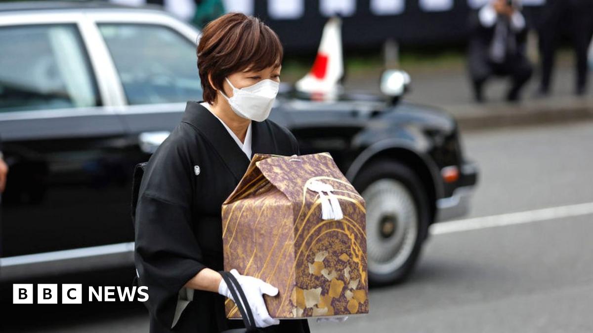 As it happened: Protests as Japan holds funeral for murdered ex-PM ...