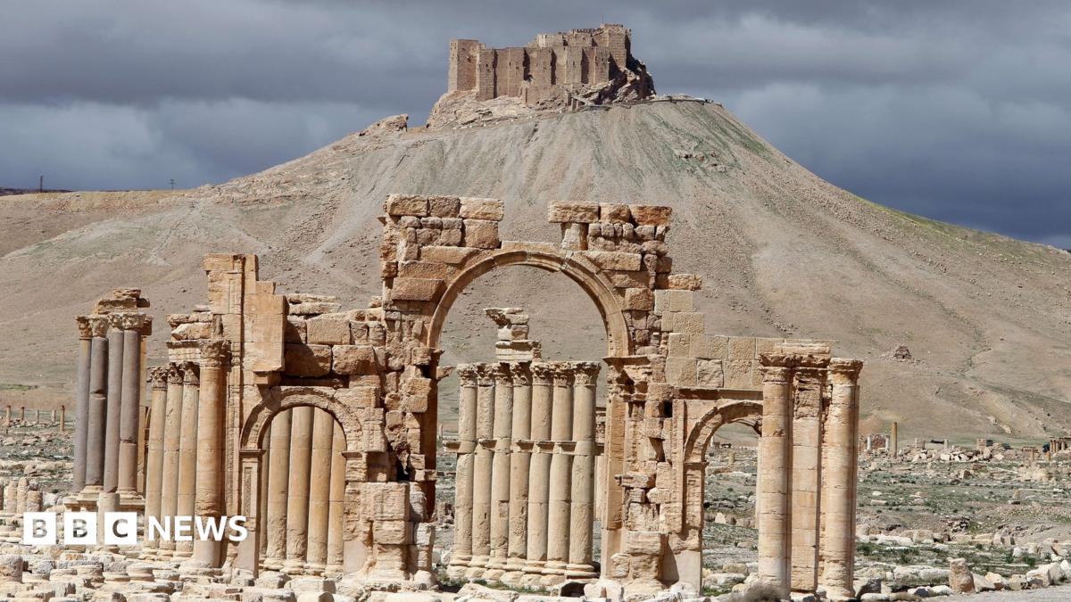 Russia warplanes bomb IS positions in Palmyra - BBC News