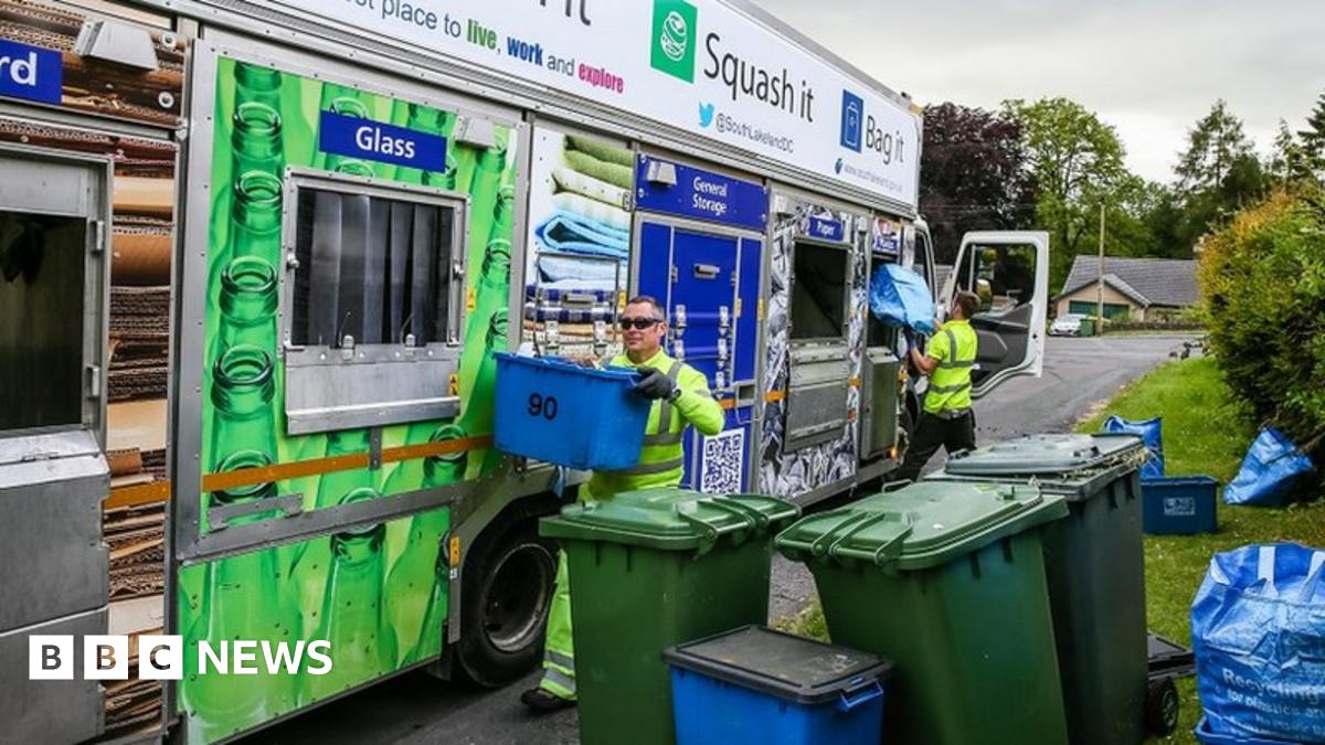 South Cumbria bin collections studied in detail - BBC News
