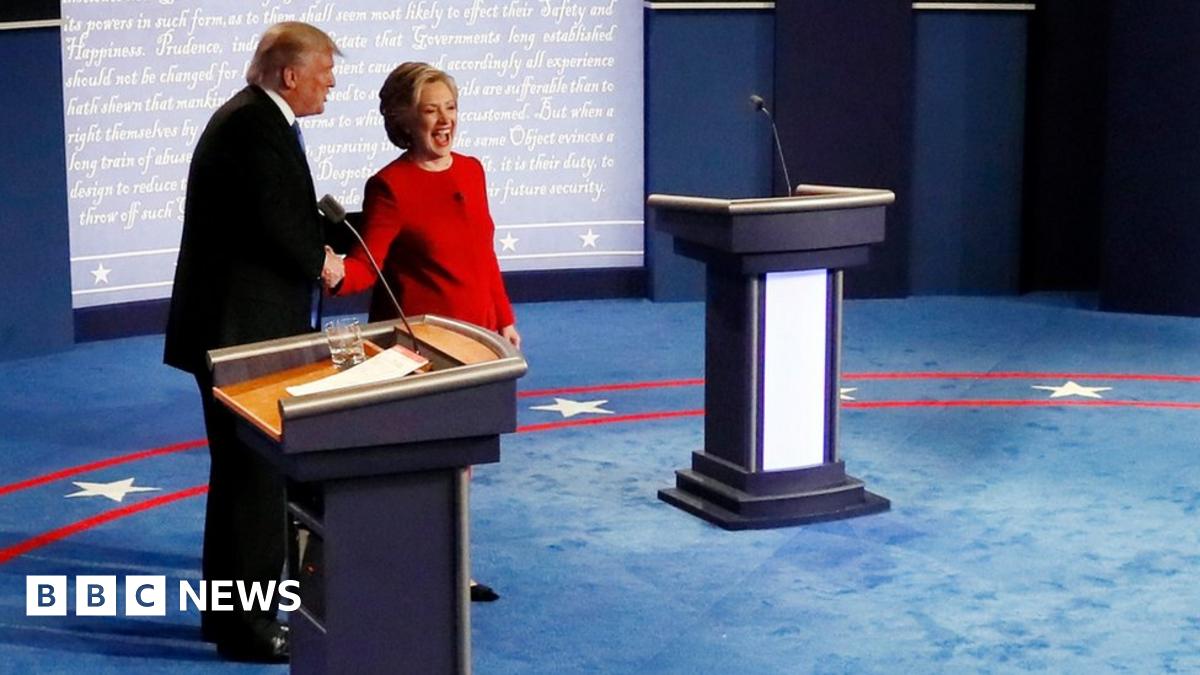 Presidential election debate: All our best material in one place - BBC News