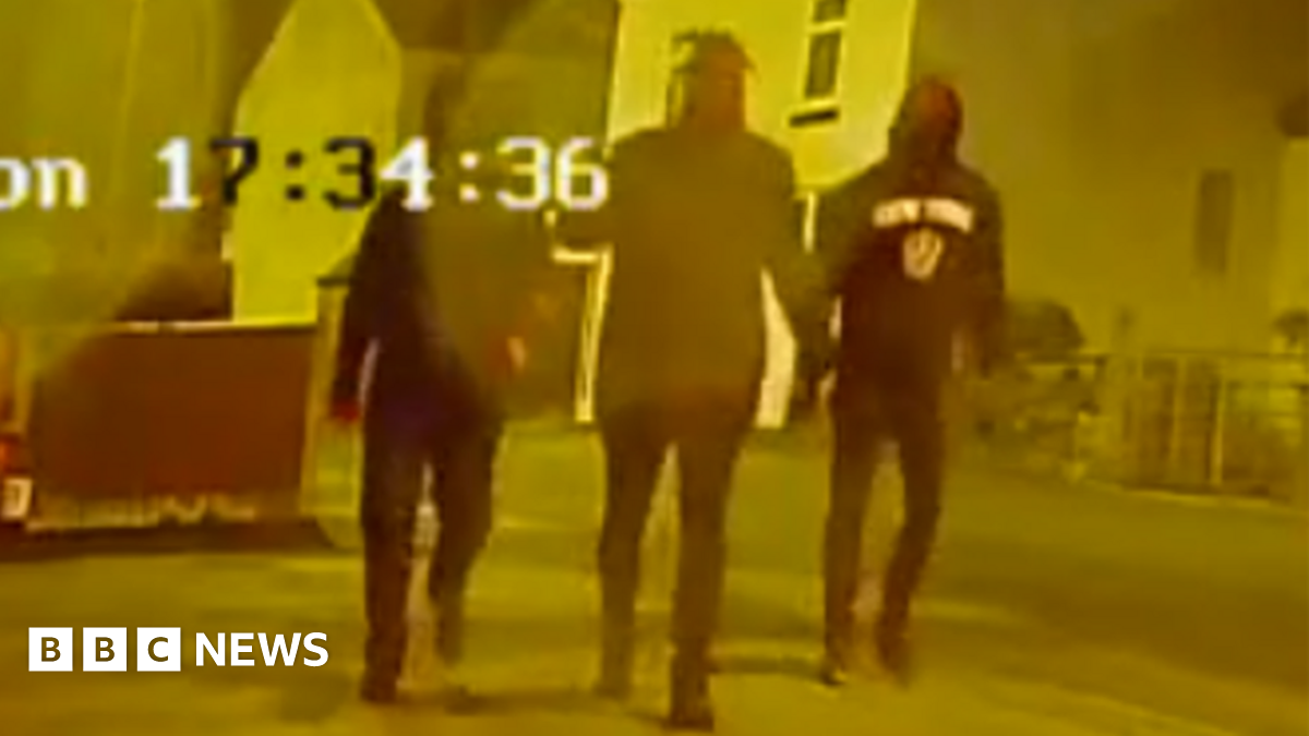 Burglars pin down elderly man during Staffordshire home raid - BBC News