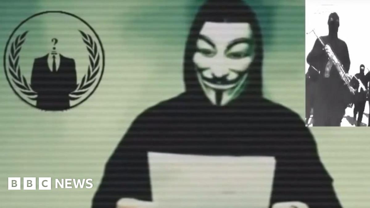 Anonymous claims to have taken down 20,000 IS Twitter accounts - BBC News