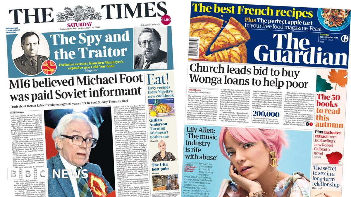 MI6 believed former Labour leader Foot 'was KGB agent' - BBC News