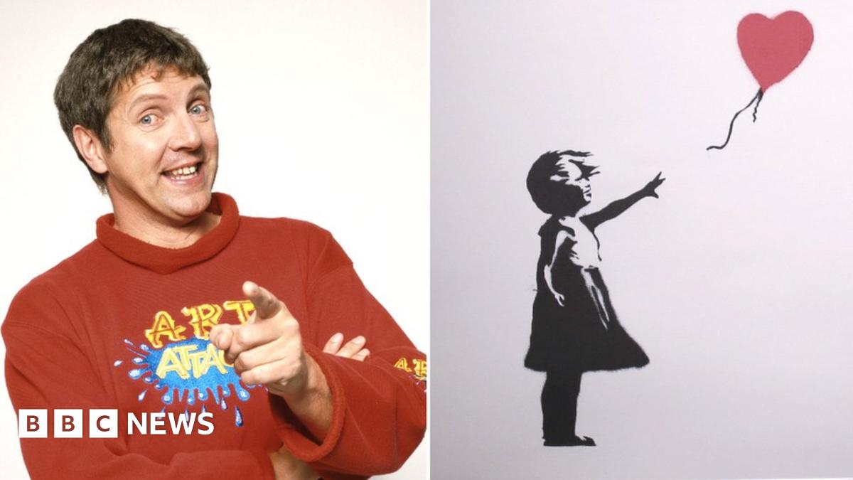 Neil Buchanan: Former Art Attack host denies Banksy rumours - BBC News