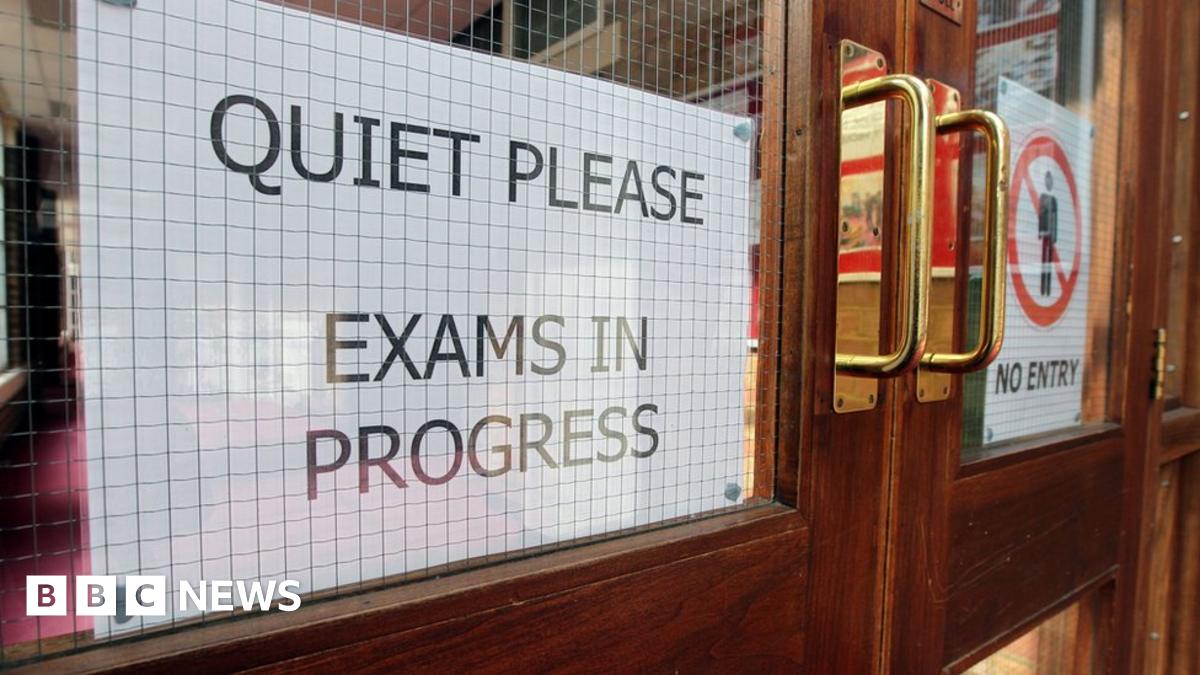 Exam paper access delay for teachers 'more secure' - BBC News