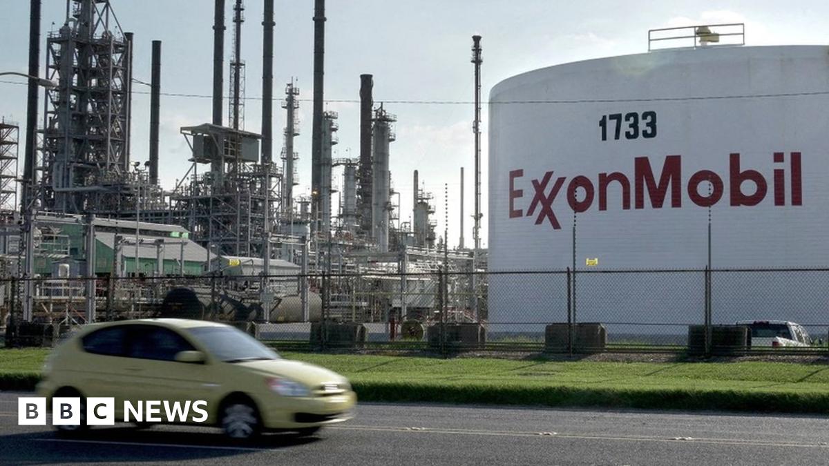 White House calls Exxon record profit 'outrageous' - BBC News