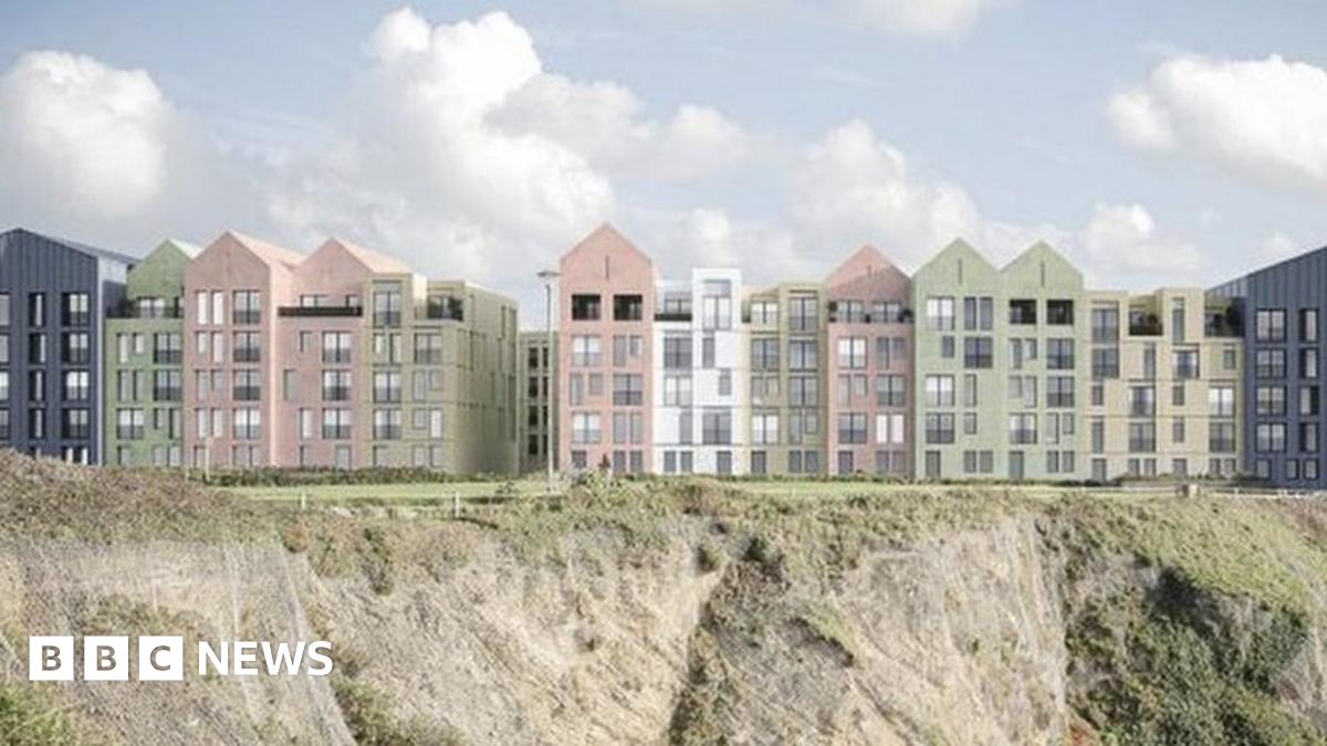 Newquay Narrowcliff development plans revised - BBC News