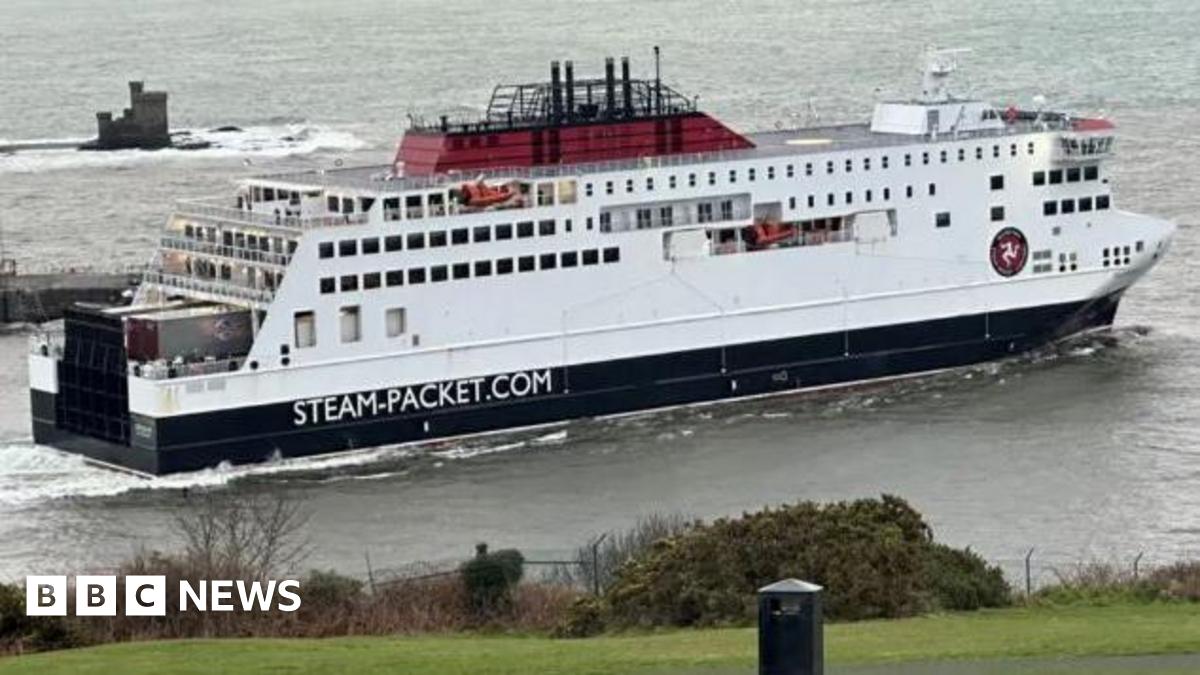 Manx ferry sailings moved due to heavy rain and strong winds - BBC News