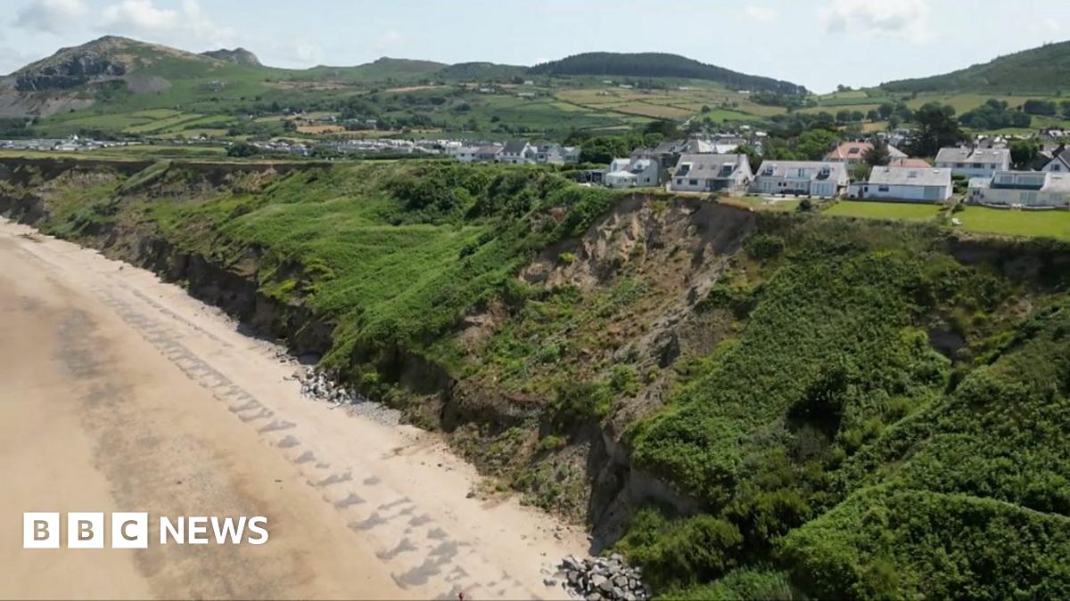 Nefyn beach: Fears of coastal path moving due to landslides - BBC News