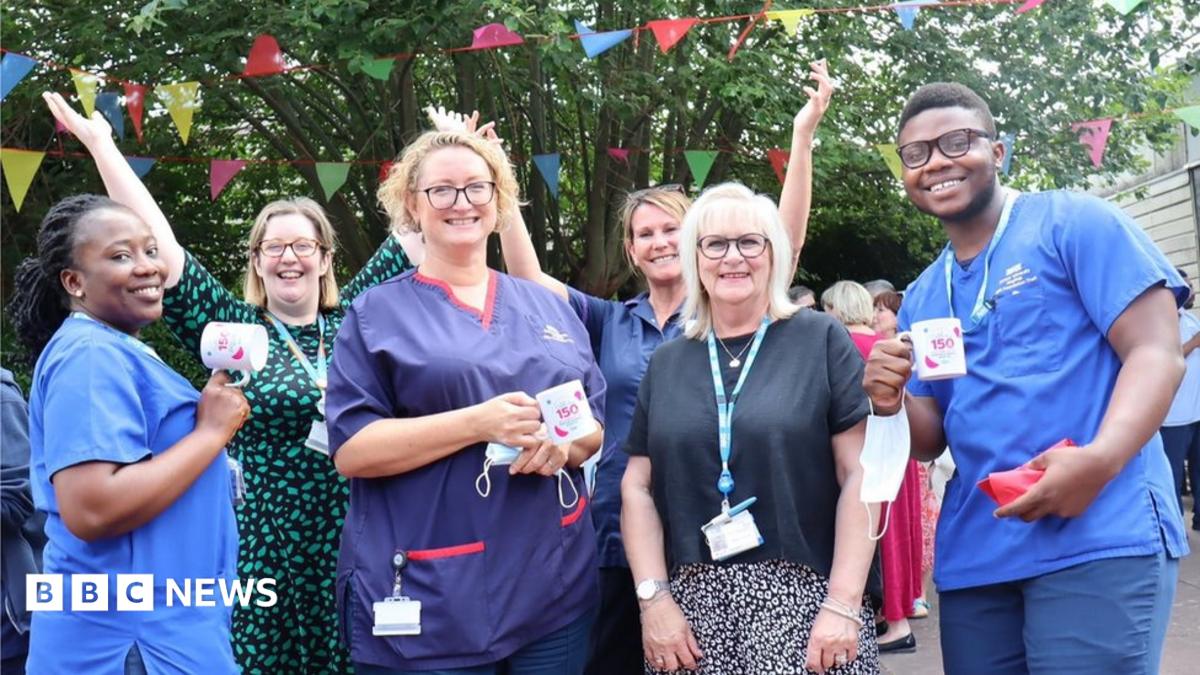 Horton General Hospital celebrates 150th anniversary - BBC News
