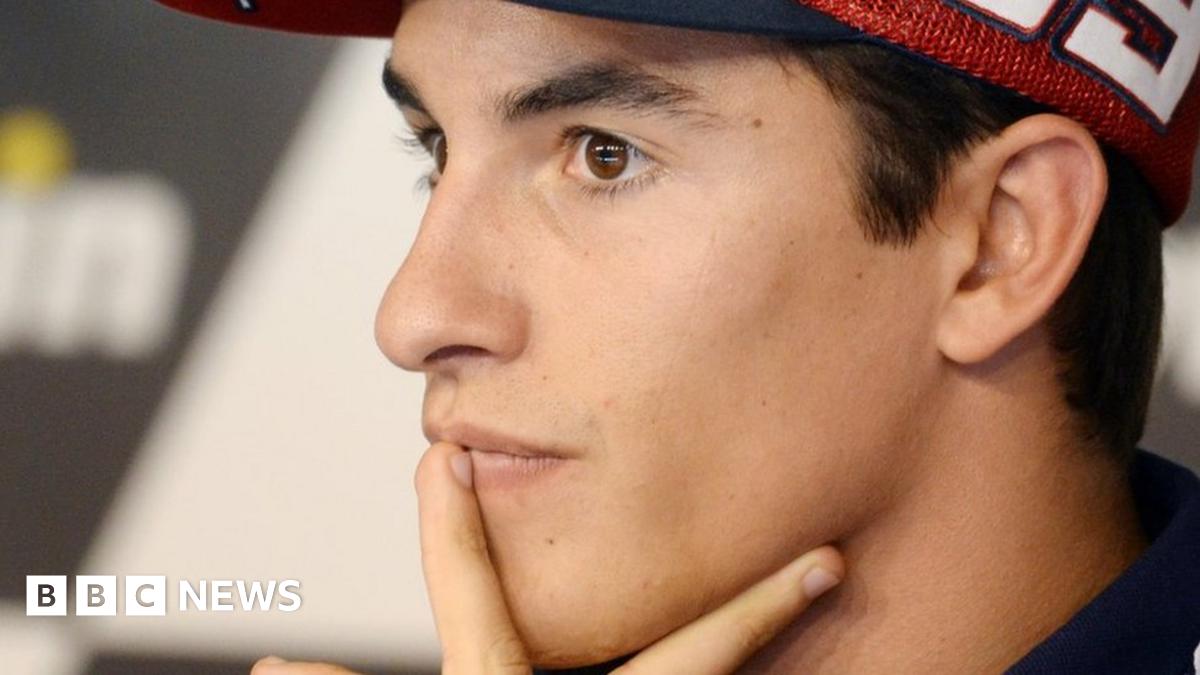 Marc Marquez: 'Dream come true' competing against Valentino - BBC News
