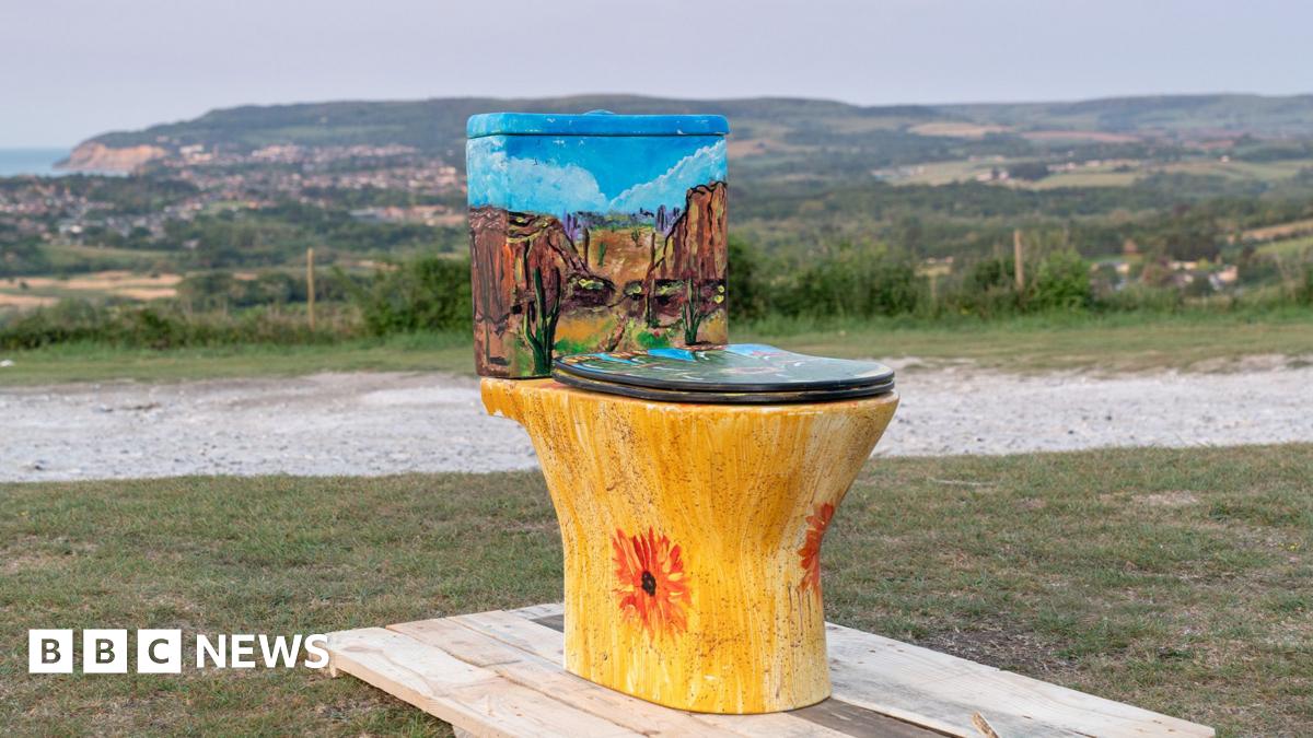 Is 'Bogsy' behind mysterious toilets on Isle of Wight? - BBC News
